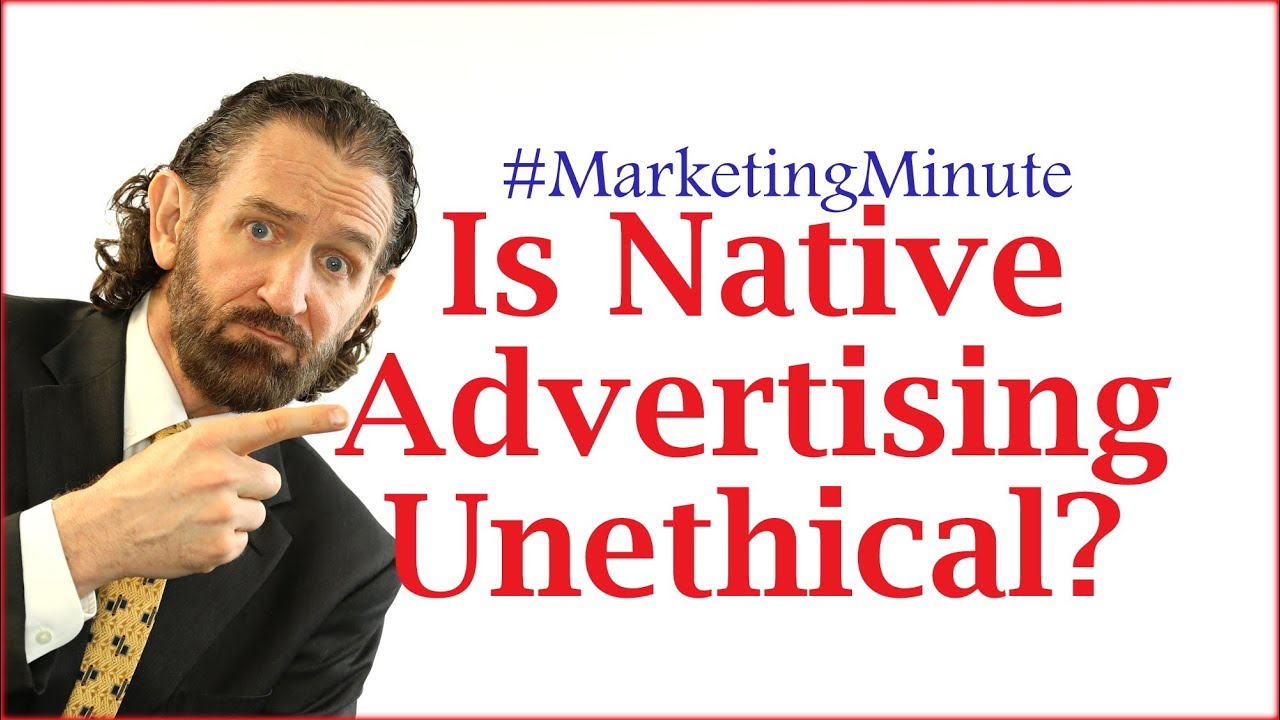 Marketing Minute 070: “What Is Native Advertising” (Digital Marketing ...
